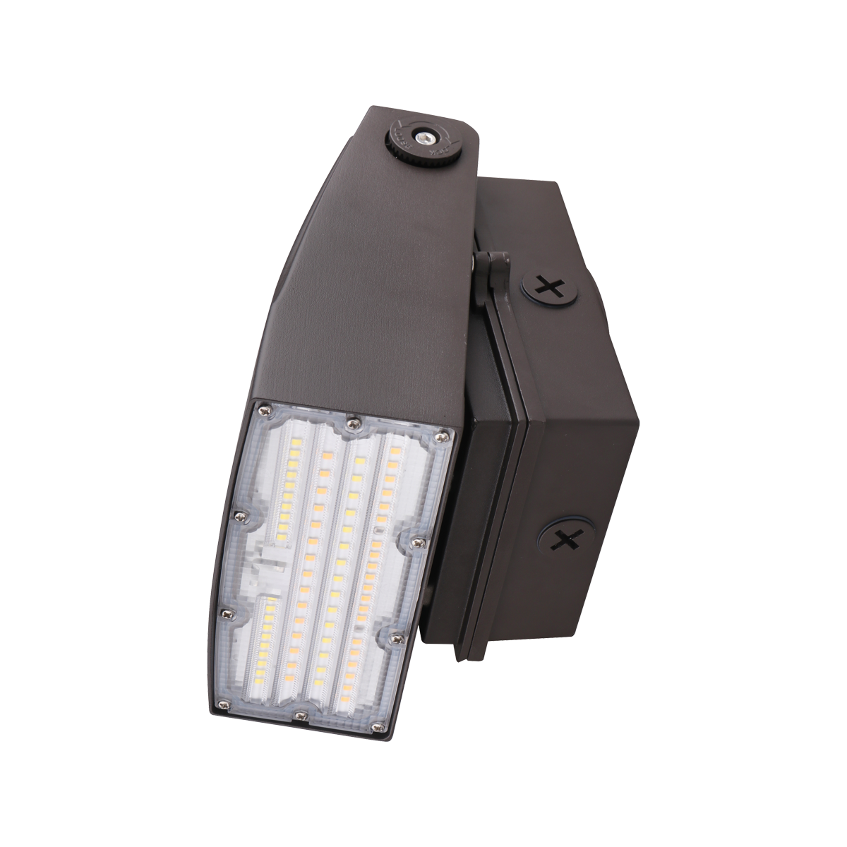 LED Adjustable Wall Pack – 12W/20W/30W, Full Cut-Off, CCT Selectable ...